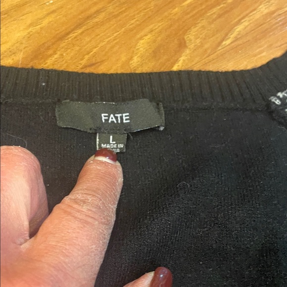 Fate | Sweaters | Fate Classic Black Knitwear | Poshmark